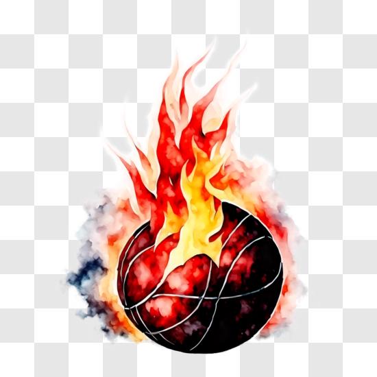 Basketball Flame PNG - Download Free & Premium Transparent Basketball ...
