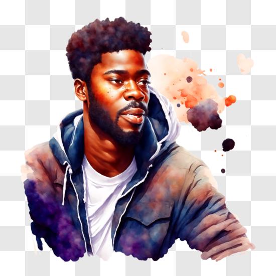 Personnage Dessiné Au Gars Noir PNG - Téléchargez des Images Personnage ...