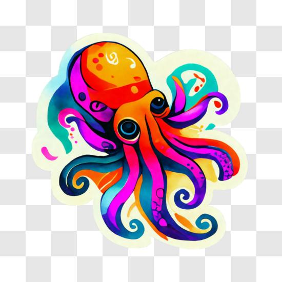 Octopus Drawing PNG - Download Free & Premium Transparent Octopus ...
