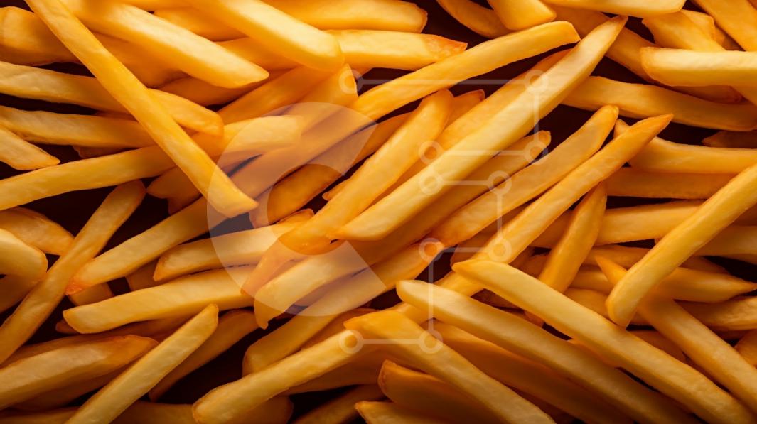 Delicious Pile of French Fries stock photo | Creative Fabrica