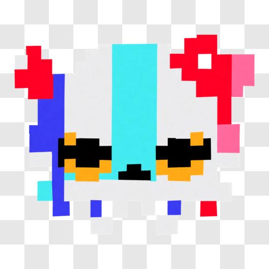 Pixel Skull PNG - Download Free & Premium Transparent Pixel Skull PNG ...