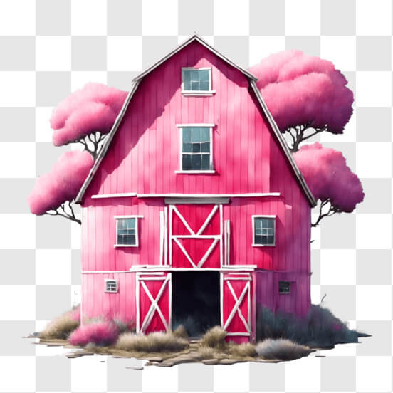 Pink Barn PNG - Download Free & Premium Transparent Pink Barn PNG ...