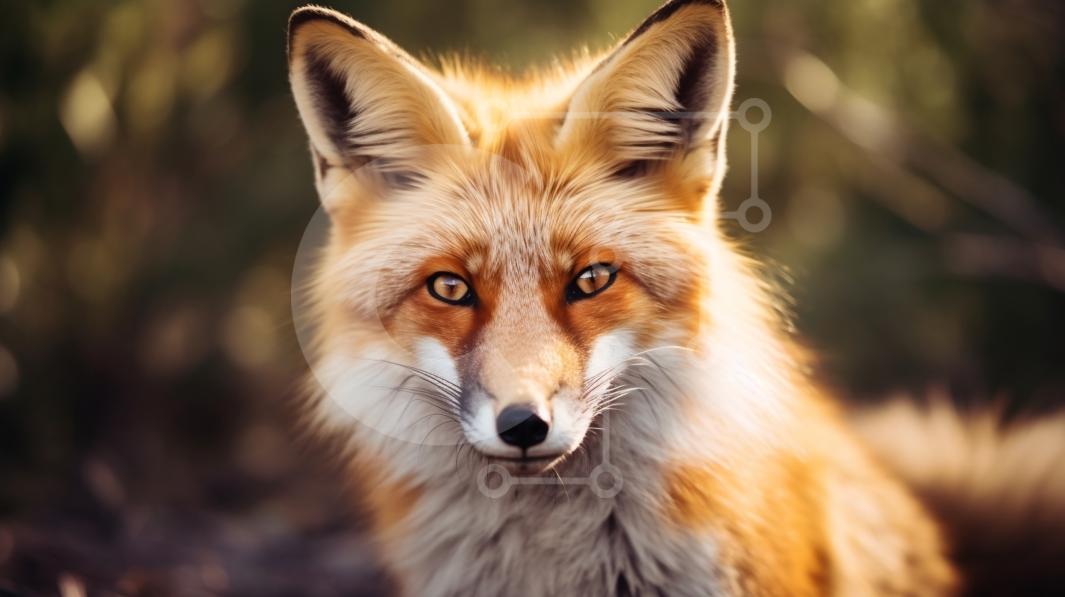 Curious Red Fox in Natural Habitat stock photo | Creative Fabrica