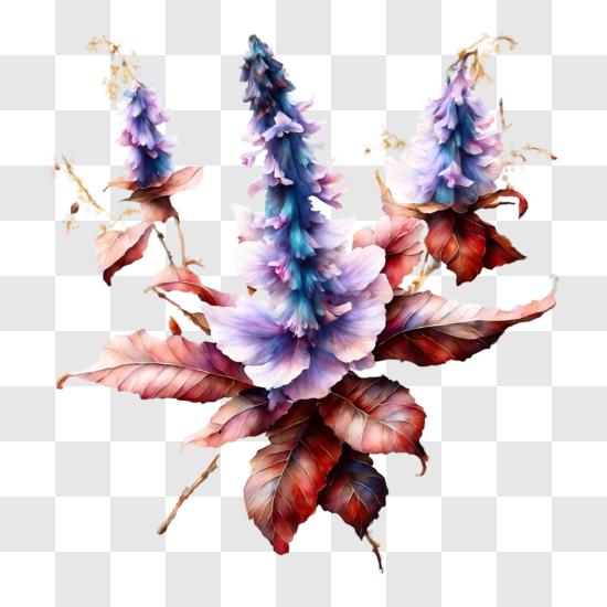 Larkspur Flower PNG - Download Free & Premium Transparent Larkspur ...