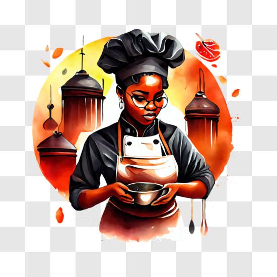Black Chef PNG - Download Free & Premium Transparent Black Chef PNG ...