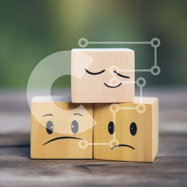 Download Smiley Faces Wooden Blocks Stockphotos Online - Creative Fabrica