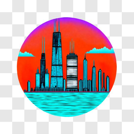 Chicago Skyline PNG - Download Free & Premium Transparent Chicago ...
