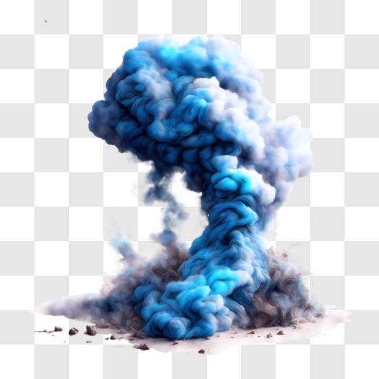 Blue Smoke Png Transparent