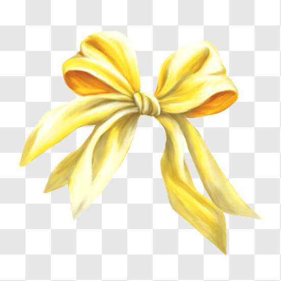 Yellow Bow PNG - Download Free & Premium Transparent Yellow Bow PNG ...