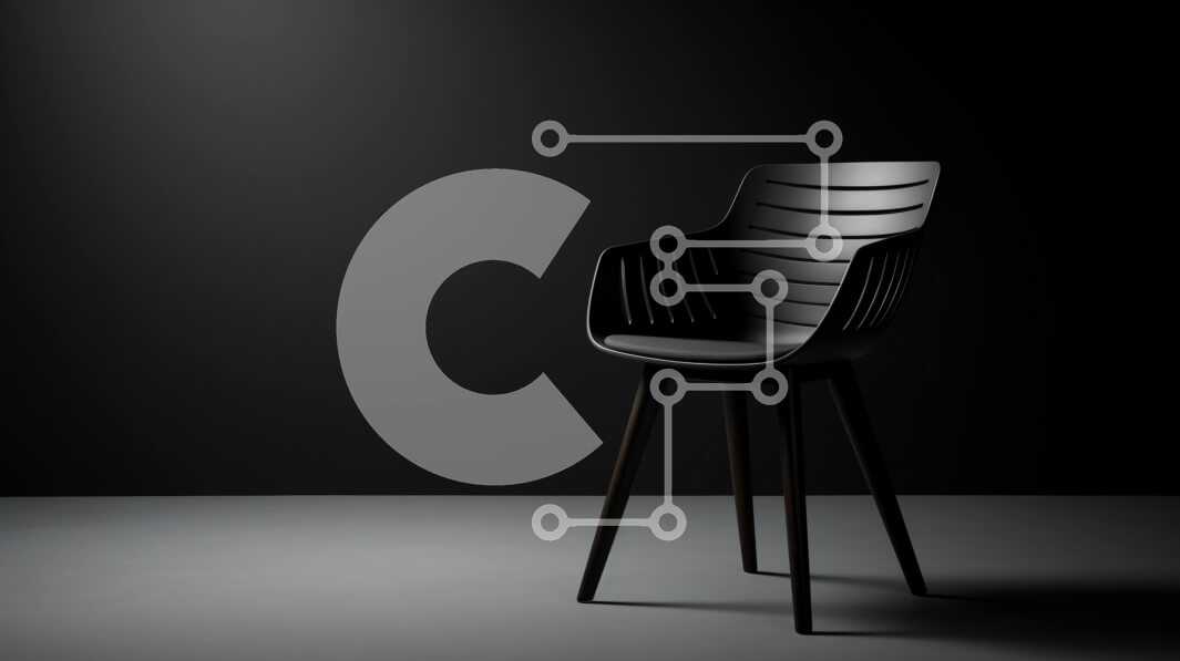 Sleek and Modern Black Chair in a Dimly Lit Room stock photo | Creative ...