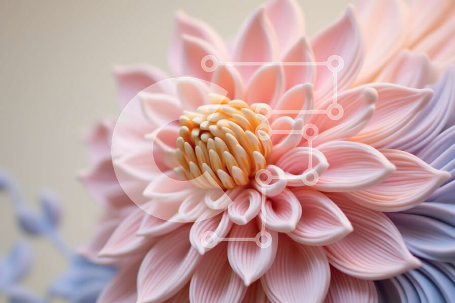 Close-up View of a Beautiful Flower stock photo | Creative Fabrica