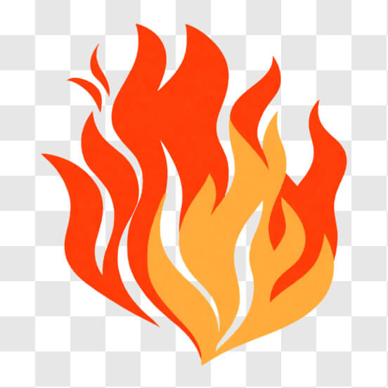 Download Flame Fire Png - Transparent Background Clip Art Fire PNG ...