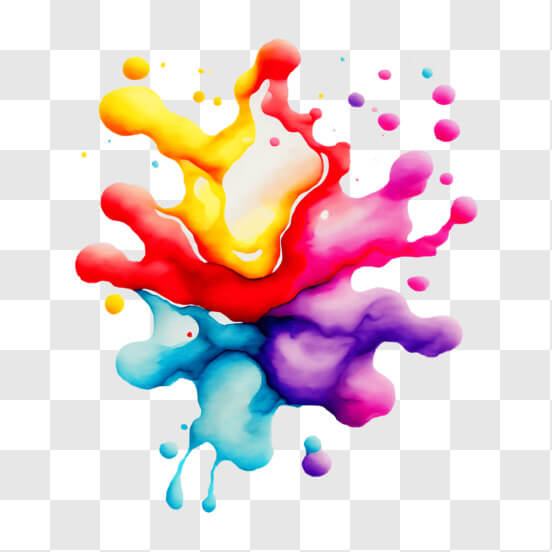 Color Liquid Splash PNG - Download Free & Premium Transparent Color ...