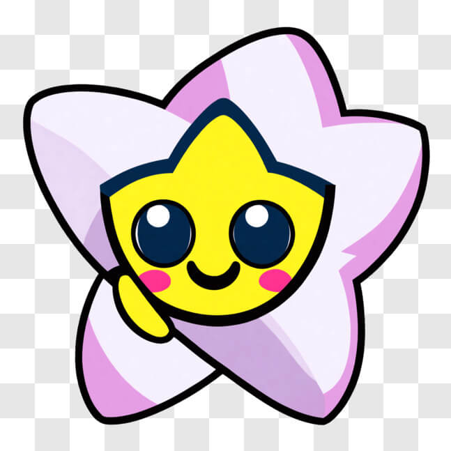 Download Yellow flower with big eyes resembling a character from ...