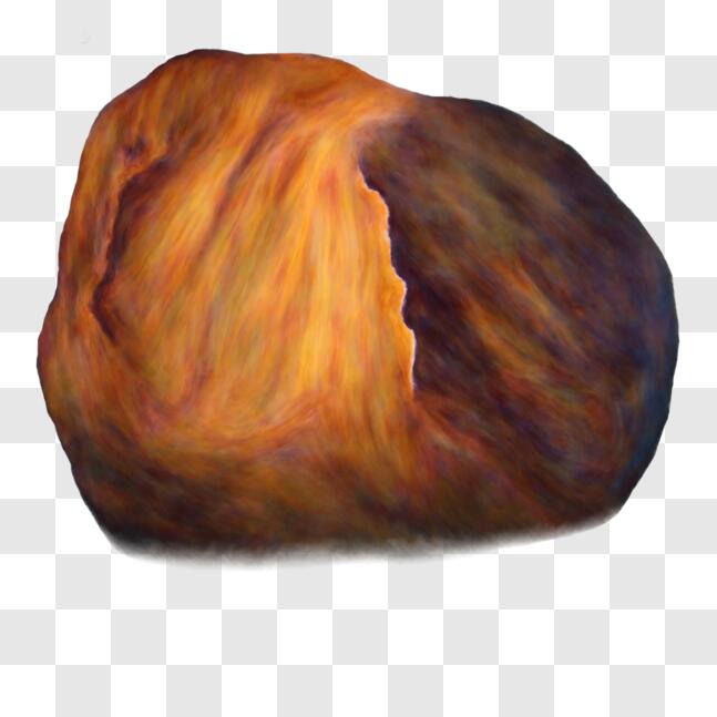 Download Colorful Painted Rock in Multiple Angles PNGs Online ...