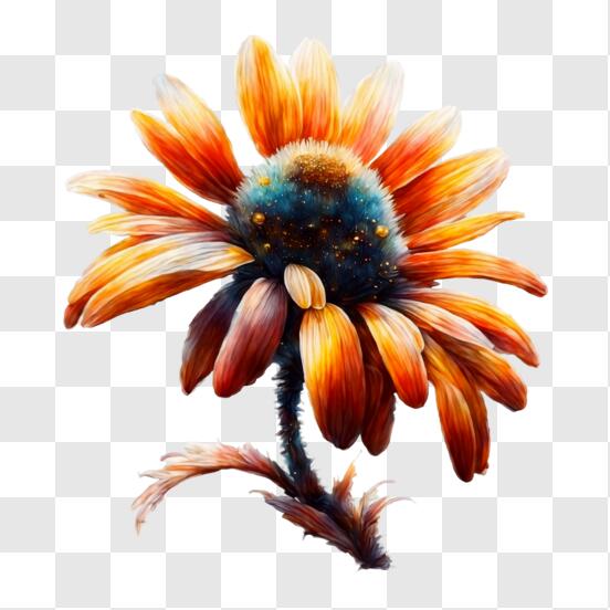 Daisy Outline PNG - Download Free & Premium Transparent Daisy Outline ...