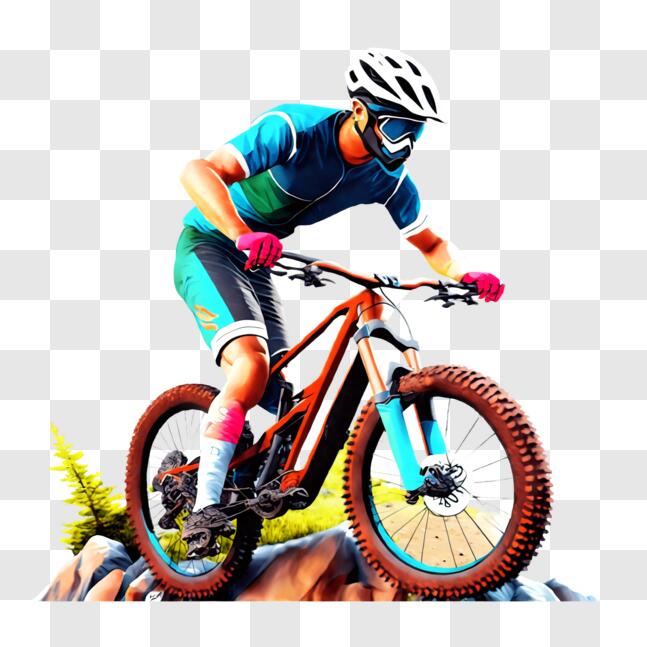 Télécharger Aventure VTT sur un sentier rocheux PNG En Ligne - Creative ...