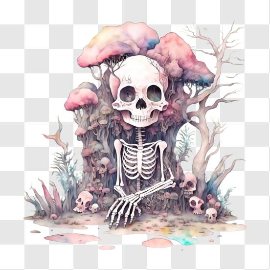 Download Skeleton Doing Handstand Pose PNGs Online - Creative Fabrica
