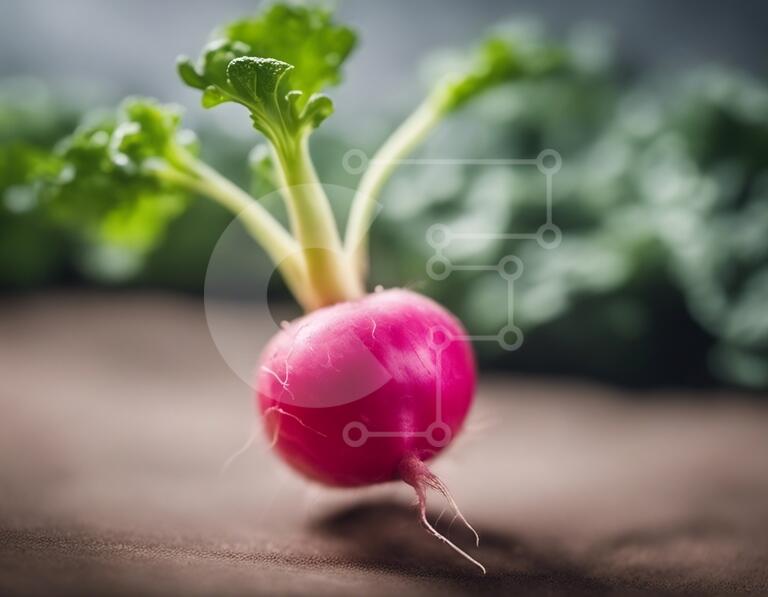 Freshly Harvested Pink Radishes stock photo | Creative Fabrica
