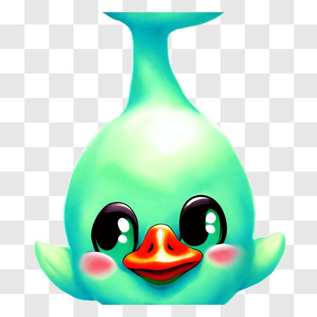 Download Cartoon Duck Character from Pokémon Video Game PNGs Online ...