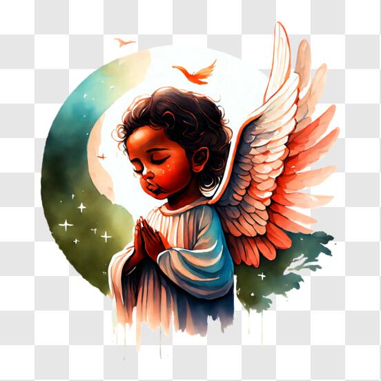 Praying Angel PNG - Download Free & Premium Transparent Praying Angel ...