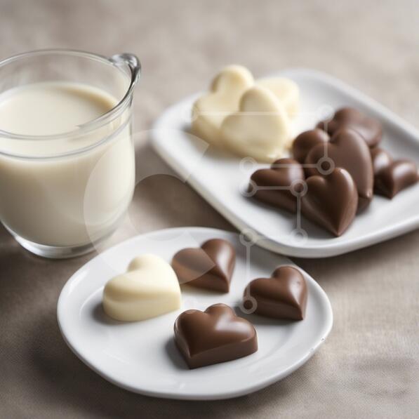 Sweet treats for Valentine's Day stock photo | Creative Fabrica