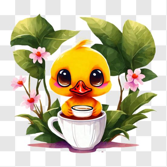 Download Adorable Ducks in a Natural Habitat PNG Online - Creative Fabrica