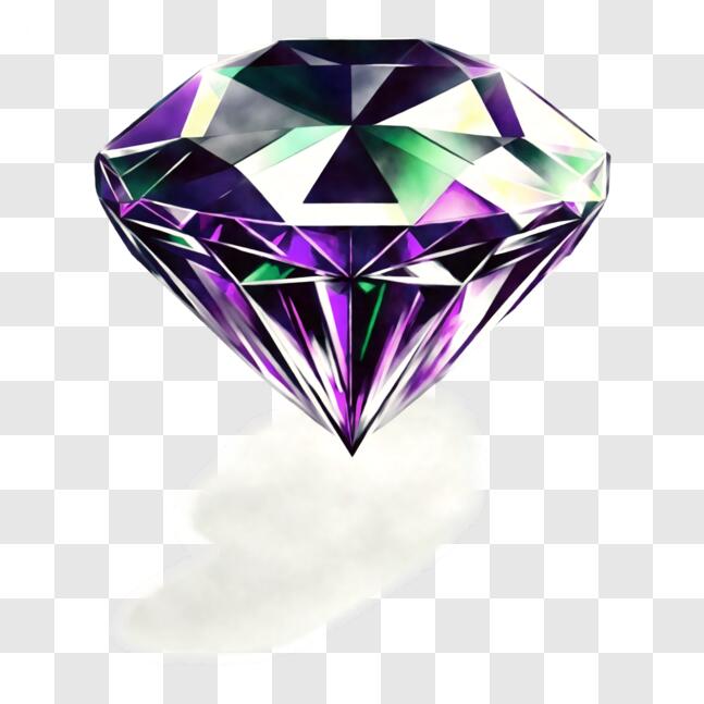 Download Abstract Purple Diamond with White Spot PNGs Online - Creative ...