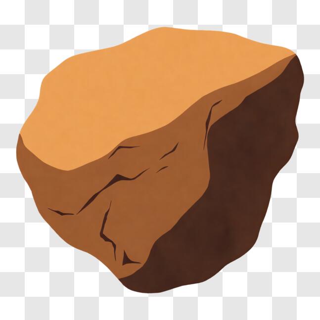 Download Rough-textured rock with visible cracks and crevices PNGs ...