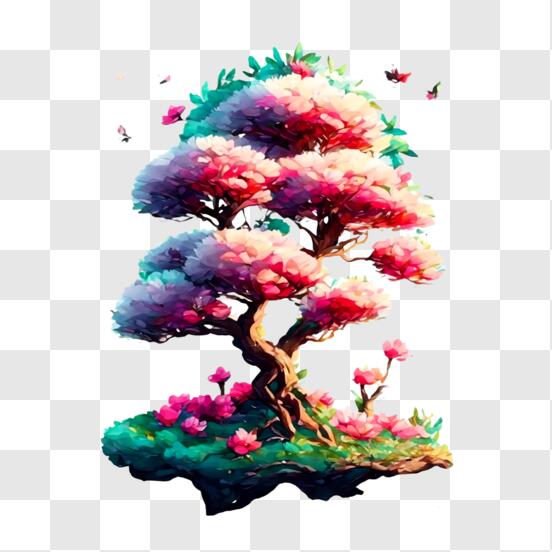 Flower Tree PNG - Download Free & Premium Transparent Flower Tree PNG ...
