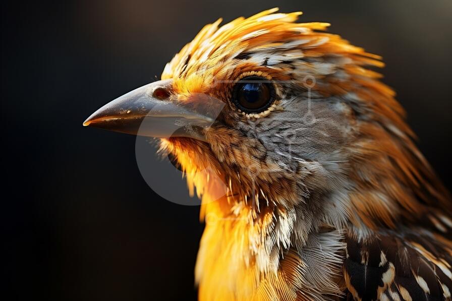 Close-up View of Bird's Head stock photo | Creative Fabrica
