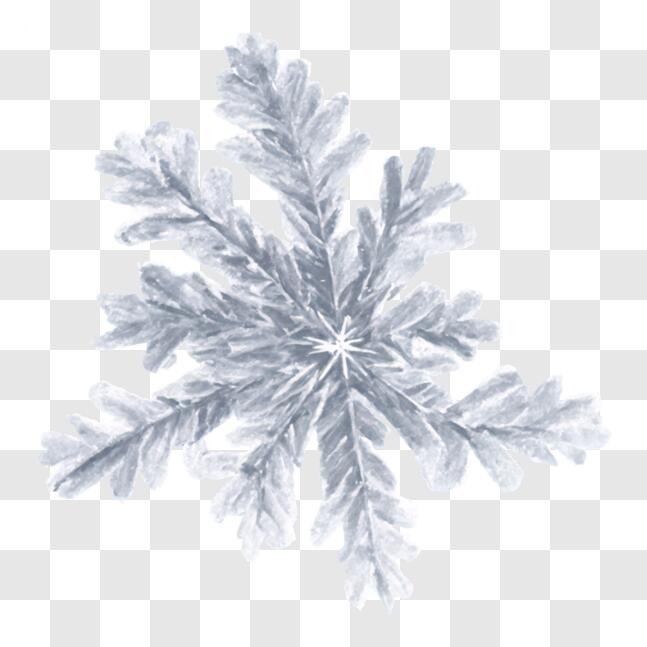 Download Snowflake - Beautiful Ice Crystal in the Snow PNGs Online ...