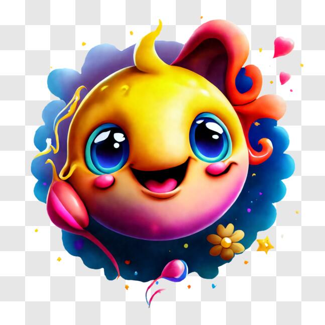 Download Colorful Cartoon Character Advertisement PNGs Online ...