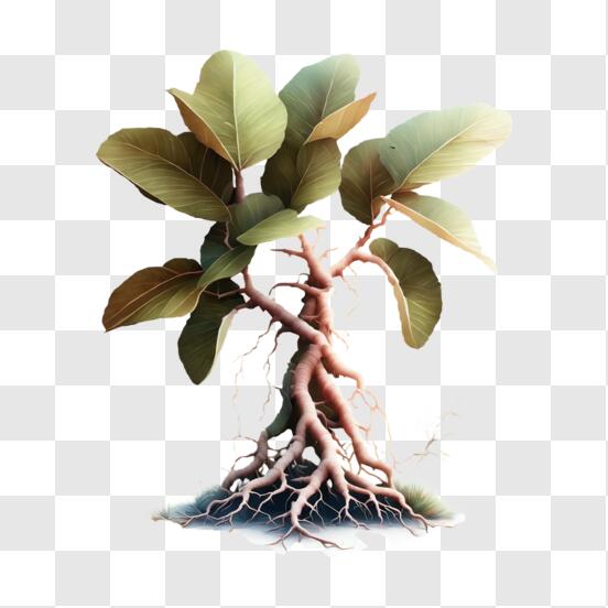 Planta Con Raíz PNG - Descarga Imágenes Planta Con Raíz PNG ...
