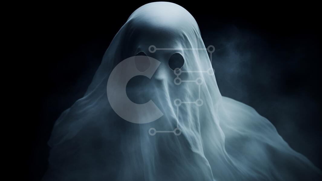 Scary Ghost Image for Halloween stock photo | Creative Fabrica