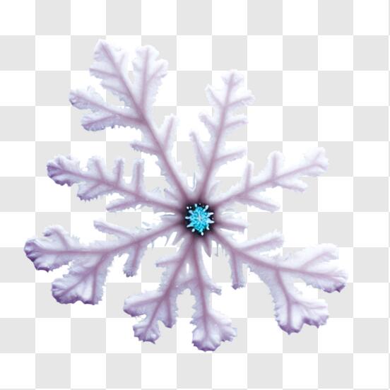 Snowflake Scared Face Emoji