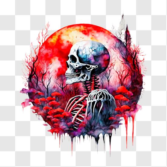 Download Skeleton Doing Handstand Pose PNGs Online - Creative Fabrica