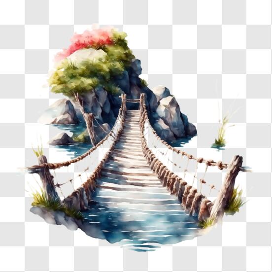 Rope Bridge PNG - Download Free & Premium Transparent Rope Bridge PNG ...