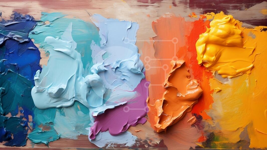 Colorful Painting Artwork stock photo | Creative Fabrica