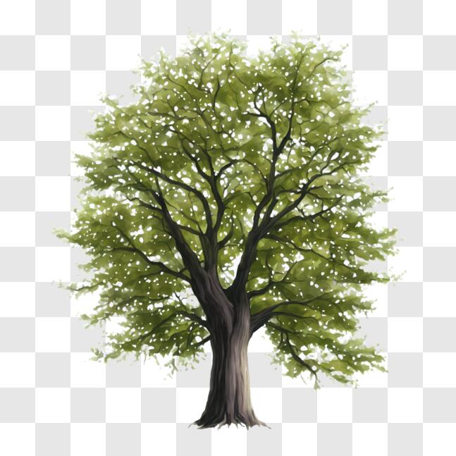 Download Beautiful Green Tree in the Foreground PNGs Online - Creative ...