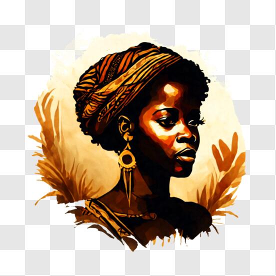 Download Group of Black Women in Traditional African Attire PNGs Online ...