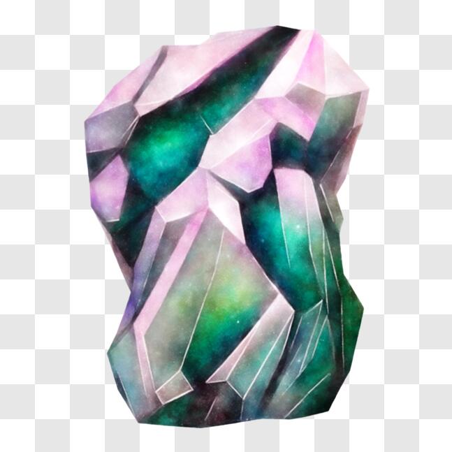 Download Intricate and Multicolored Gemstone Artwork PNGs Online ...