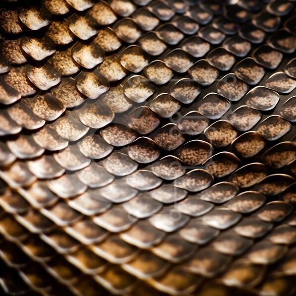 Close-up View of Shiny Snake Scales stock photo | Creative Fabrica