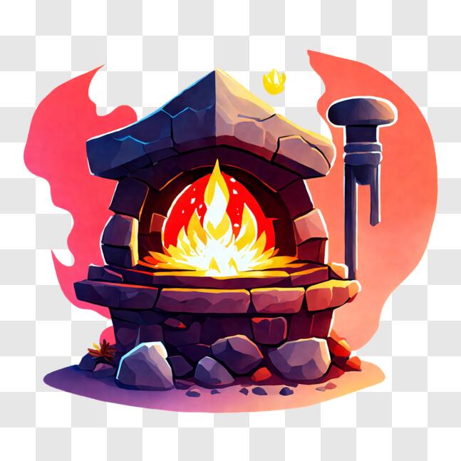 Télécharger Illustration de foyer de dessin animé PNGs En Ligne ...