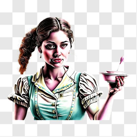 Serveuse PNG - Téléchargez des Images Serveuse PNG PNG Transparentes ...