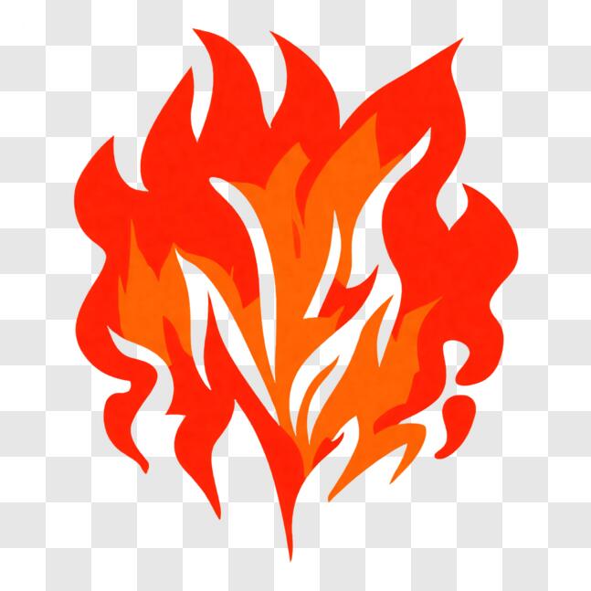 Download Gestileerd Vlam Kunstwerk op Zwarte Achtergrond PNG online op ...
