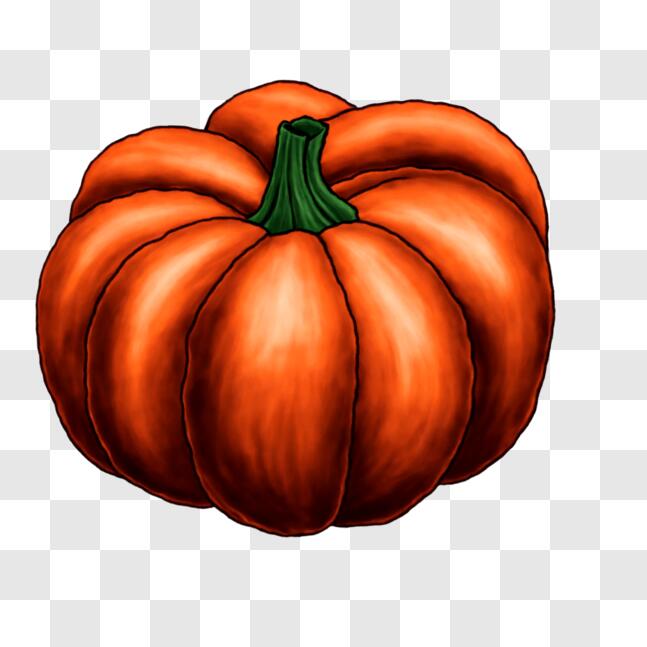 Télécharger Dessin de Gros Potiron Orange PNGs En Ligne - Creative Fabrica