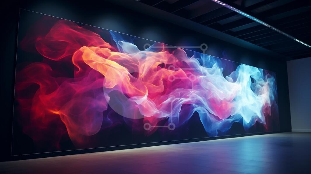 Dynamic and Visually Striking Smoke Effect stock photo | Creative Fabrica