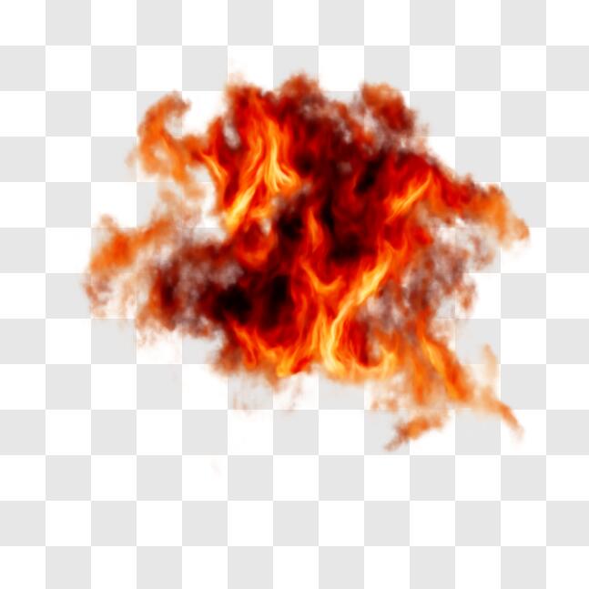 Download Fireball Explosion with Smoke and Flames PNGs Online ...