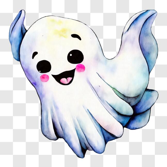Download Adorable Halloween Ghost Ornament PNGs Online - Creative Fabrica